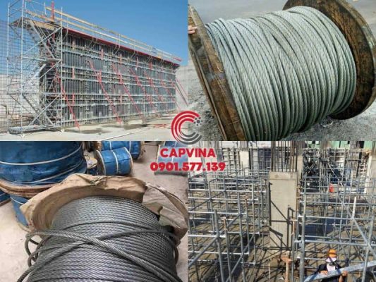 Bảng tra cáp thép tiêu chuẩn thông dụng nhất hiện nay - Capvina