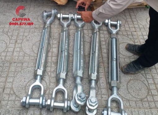 Tăng đơ cáp thép từ 6 tấn đến 120 tấn - Giá rẻ chất lượng 100%